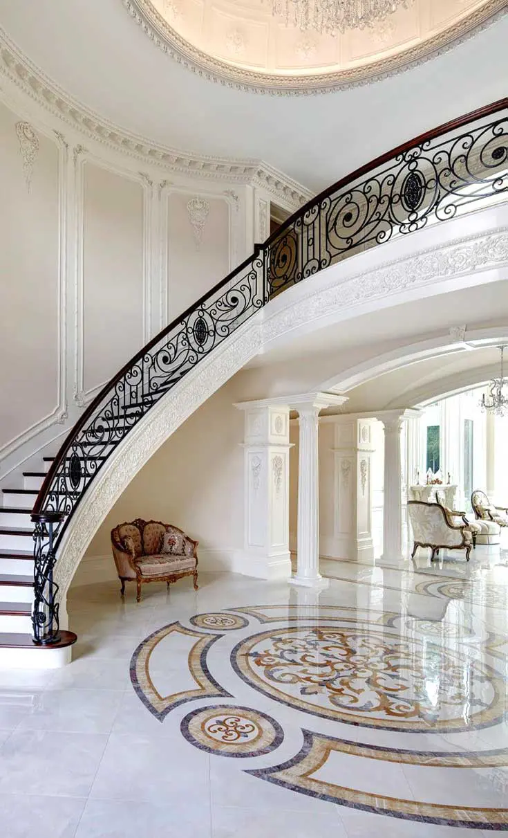 Moda - Contemporary Marble Foyer