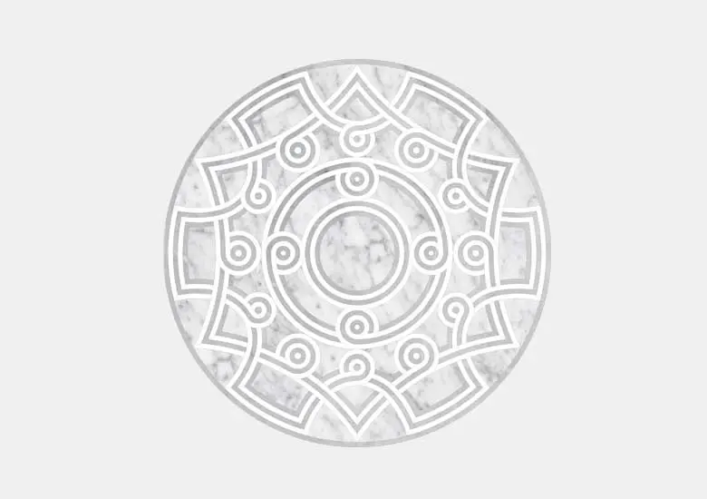 Classic Marble Medallions for For Luxury Homes | Aalto