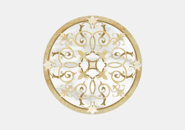 Classic Marble Medallions for For Luxury Homes | Aalto